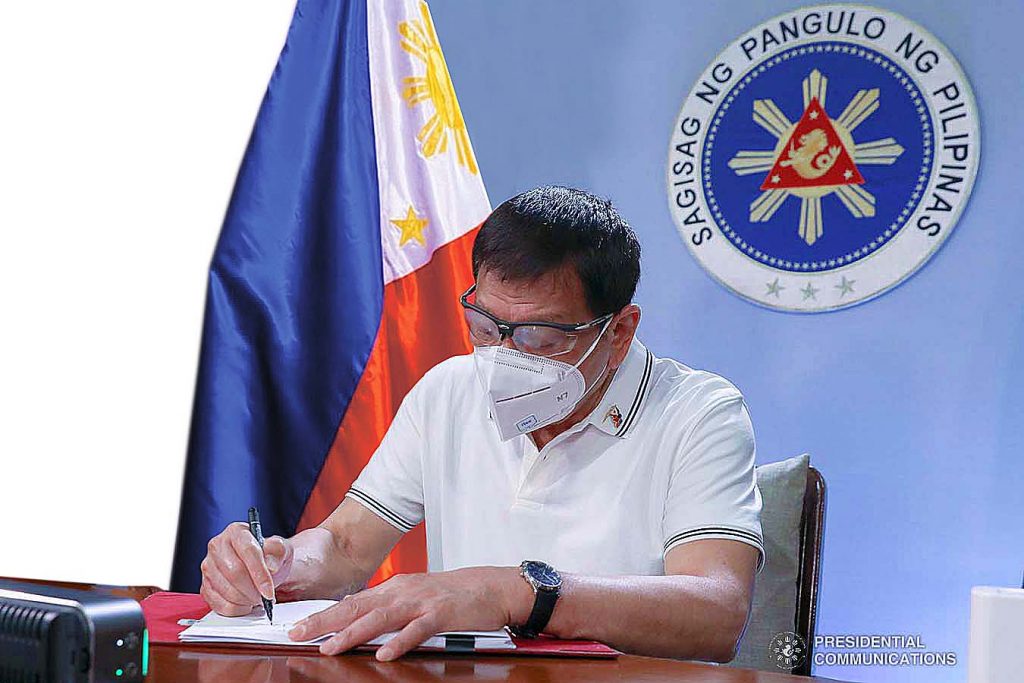 Duterte signs law allowing full foreign ownership in key sectors ...