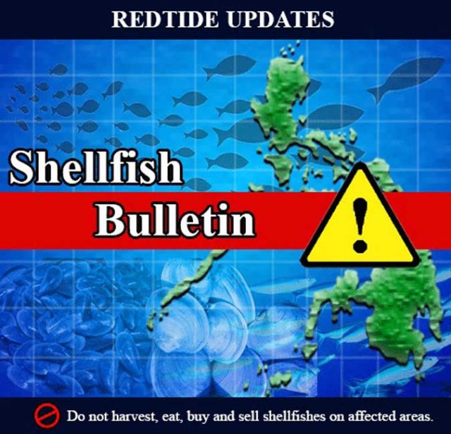 Red tide warning lifted in 4 areas - BusinessWorld Online
