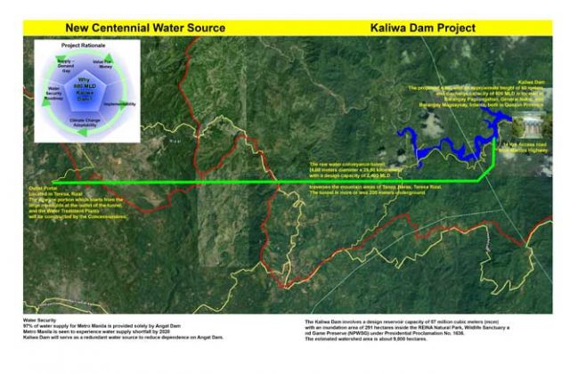 Tunnel boring for Kaliwa Dam expected to start in Dec. - BusinessWorld Online