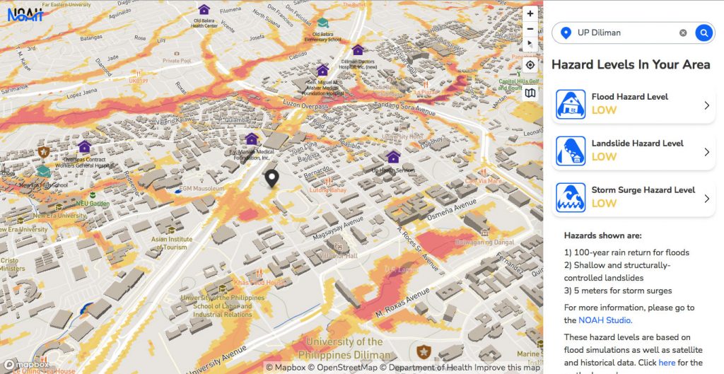 Revamped hazard-mapping website identifies risks, safe places ...