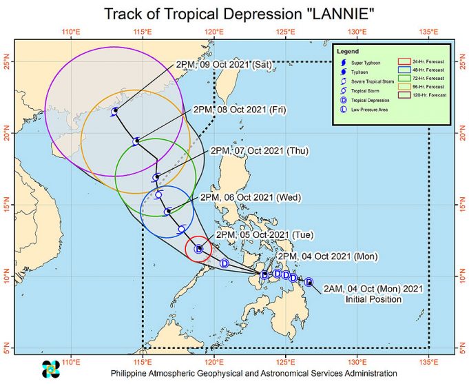 12th typhoon of the year brings rains over central Philippines ...