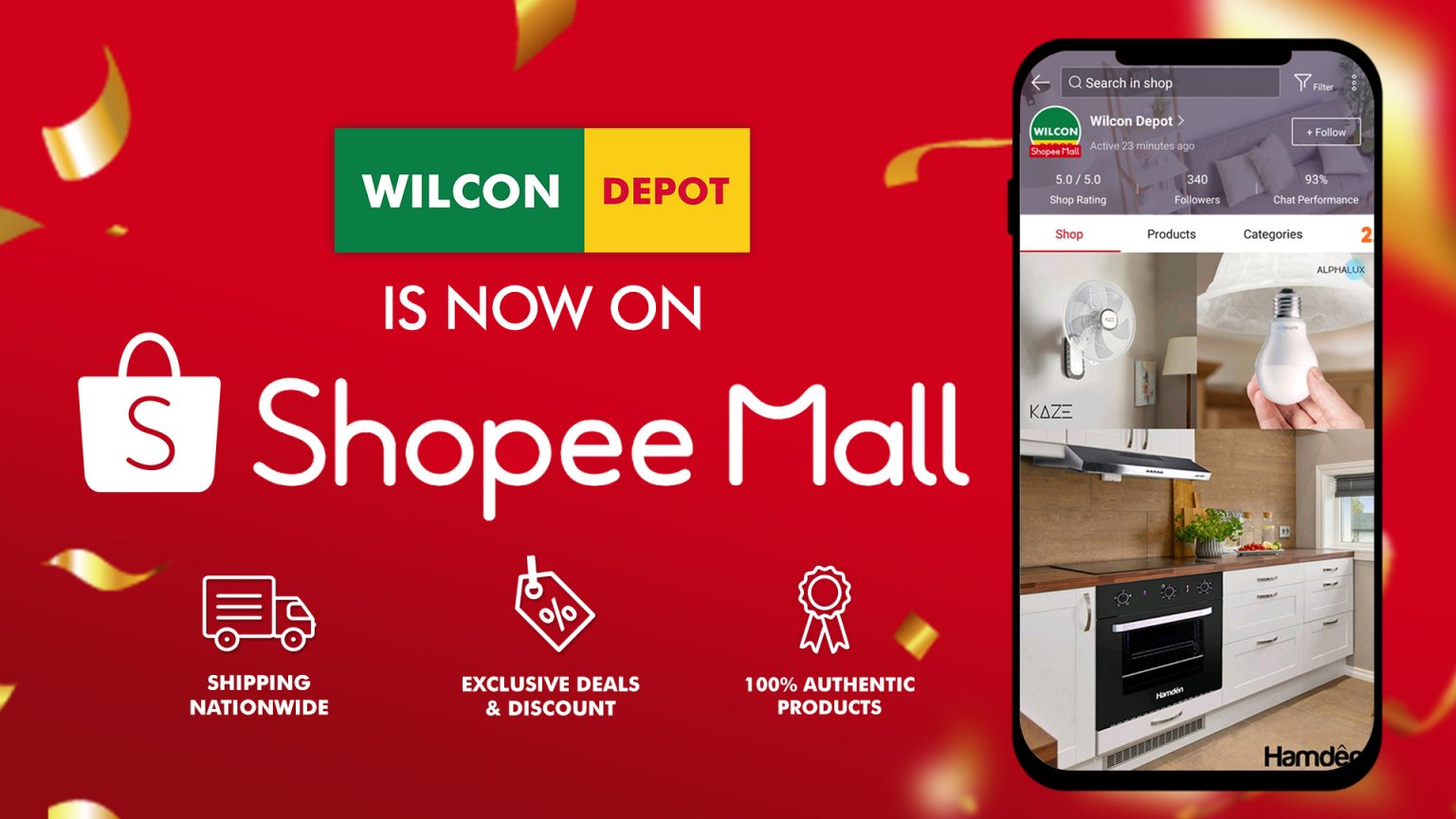 Wilcon Depot launches official store on Shopee Mall - BusinessWorld Online