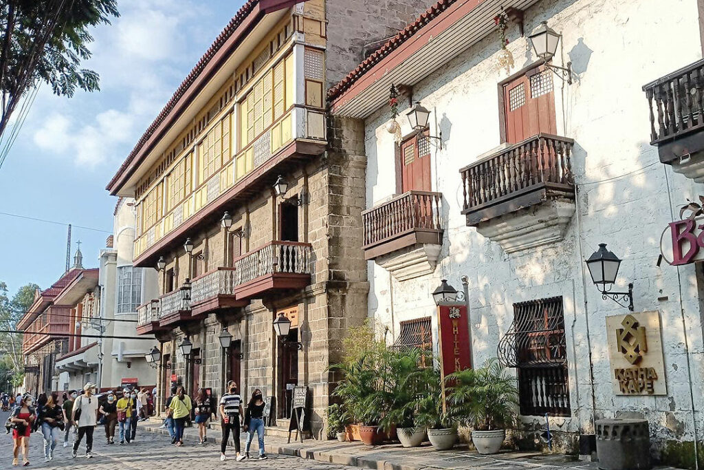 Visitors in Manila’s historic Intramuros up as mobility restrictions ...