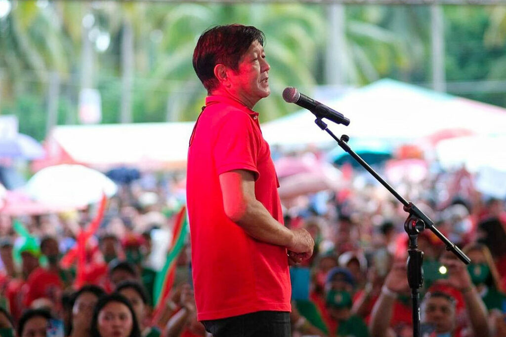 Marcos declines debate with top presidential rival - BusinessWorld Online