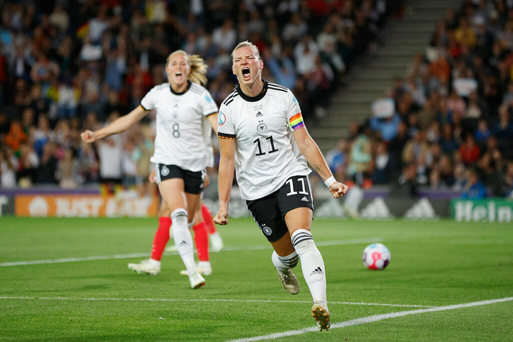 Popp double sends Germany into 2022 Euro women’s final - BusinessWorld ...