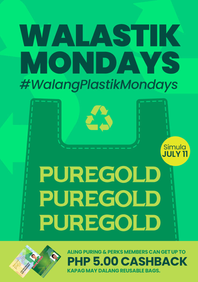 Puregold makes a move to lessen the use of plastics by its consumers ...