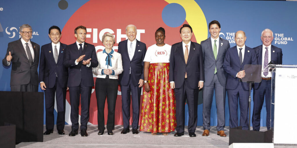 World leaders pledge billions to fight AIDS, tuberculosis, malaria on ...