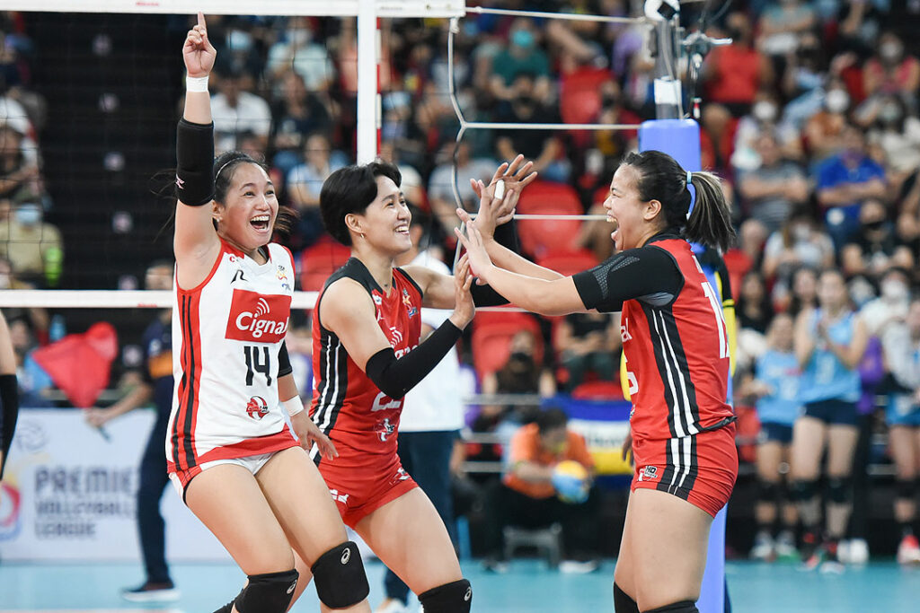 Cignal HD Spikers secure the last ticket to the semis - BusinessWorld ...
