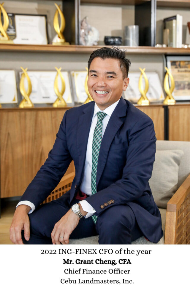 CLI’s Grant Cheng awarded as youngest ING-FINEX CFO of the Year - BusinessWorld Online
