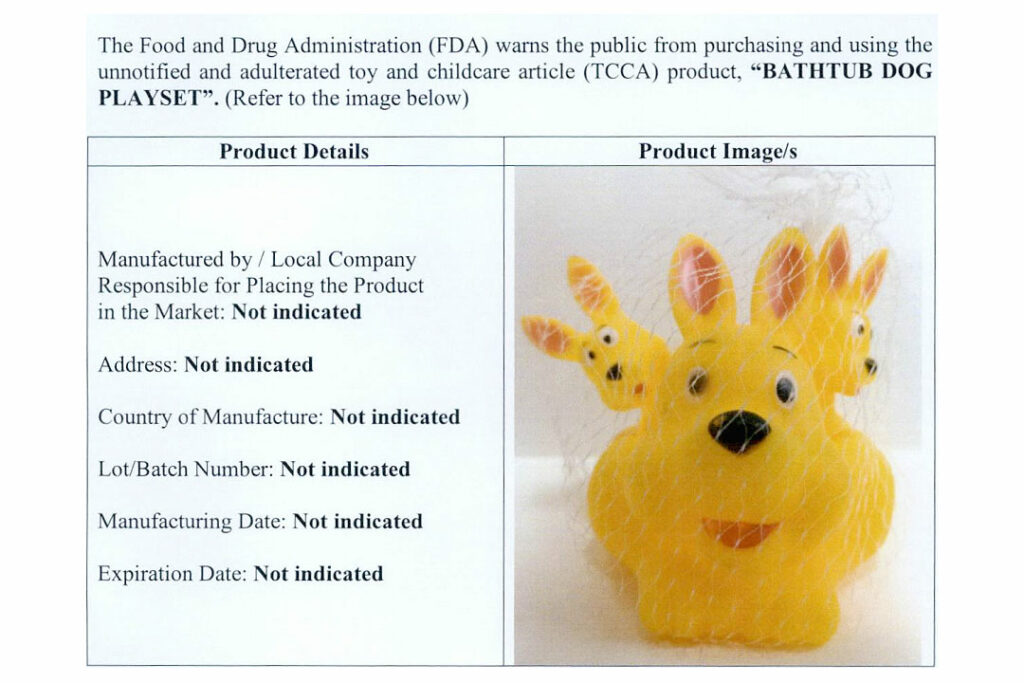 EcoWaste Coalition warns toys with toxic plastic components can harm ...