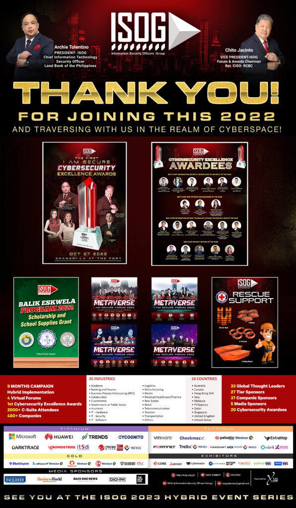 ISOG finishes 2022 with successful cybersecurity campaign, community ...