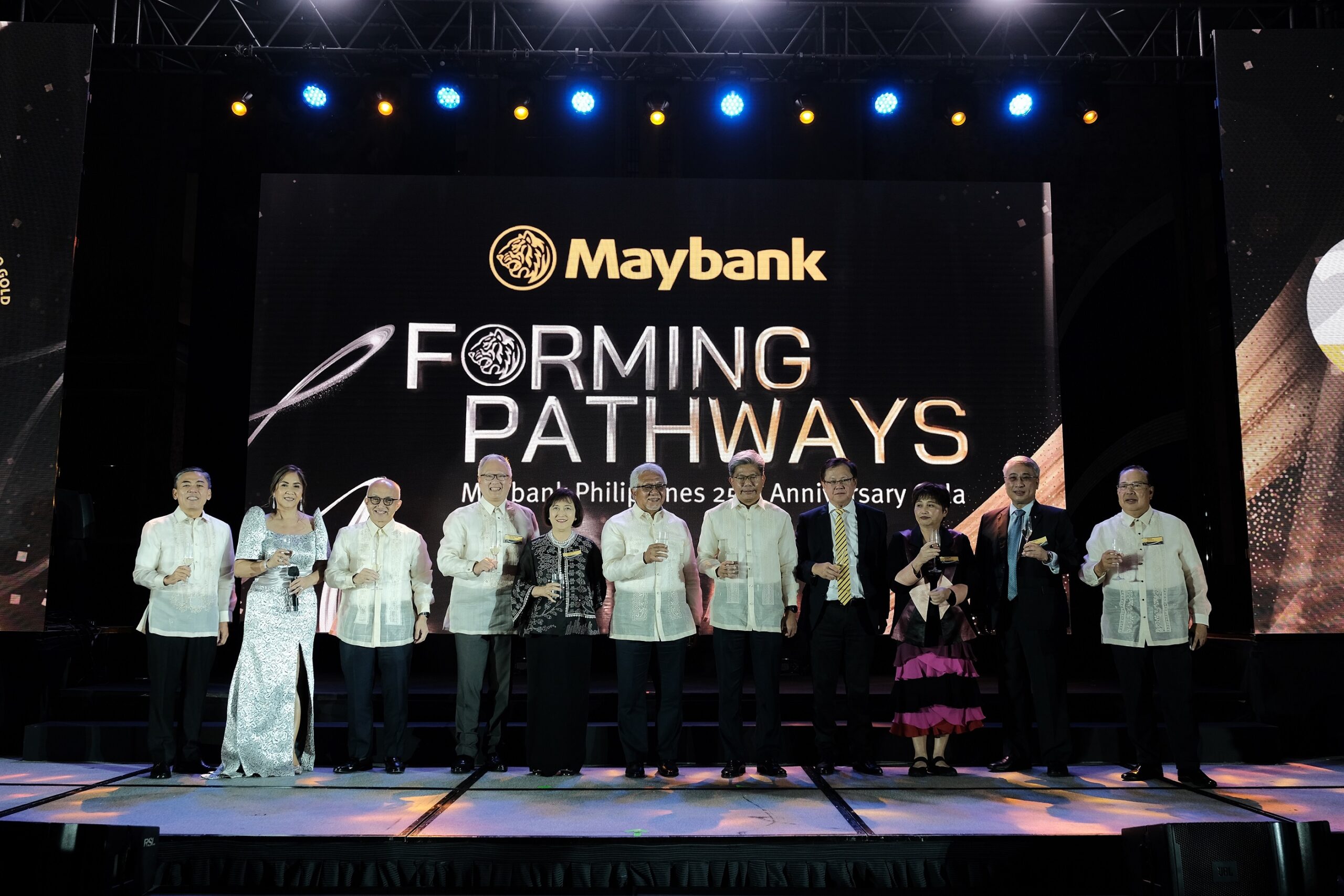 Maybank Philippines' anniversary gala event: A toast to 25 years, from ...
