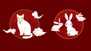 This lunar year will be the Year of the Rabbit or the Year of the Cat ...