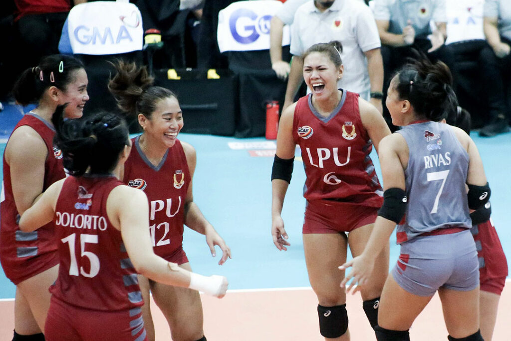 LPU Lady Pirates rally to edge Mapua Lady Cardinals in 5 sets ...