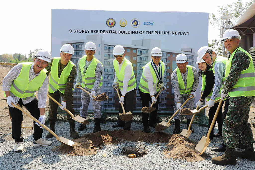 BCDA breaks ground for Philippine Navy building in Taguig ...