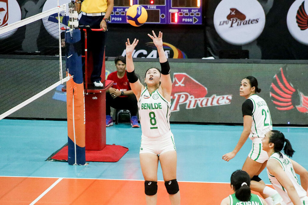 Benilde Lady Blazers close in on sweeping their way to finals ...