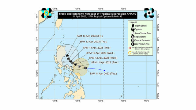 Tropical depression Amang brings heavy rains in Samar provinces, Bicol - BusinessWorld Online