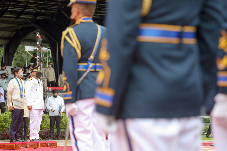 Marcos signs law amending fixed terms for top military posts ...