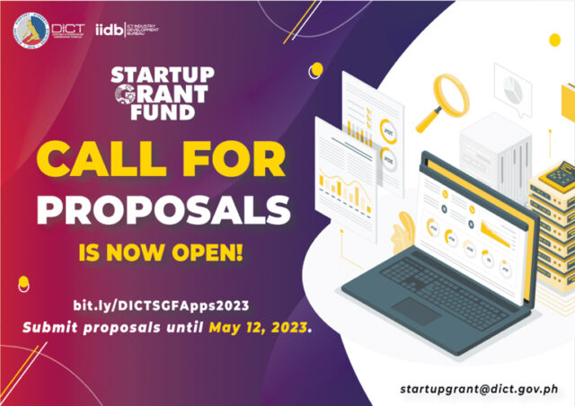 DICT accepts proposals for inaugural startup grant fund - BusinessWorld ...