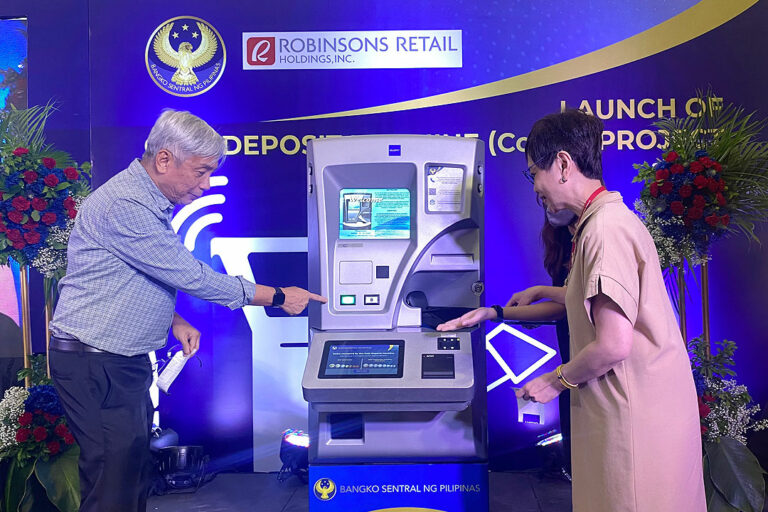 BSP rolls out coin deposit machines in malls - BusinessWorld Online