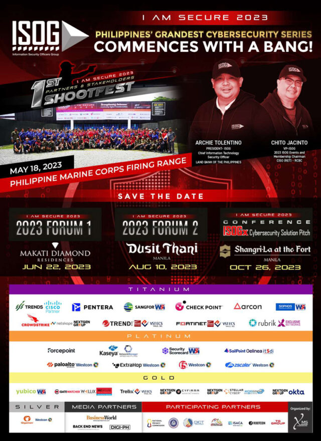 ISOG commences I AM SECURE cybersecurity campaign 2023 with a bang at ...