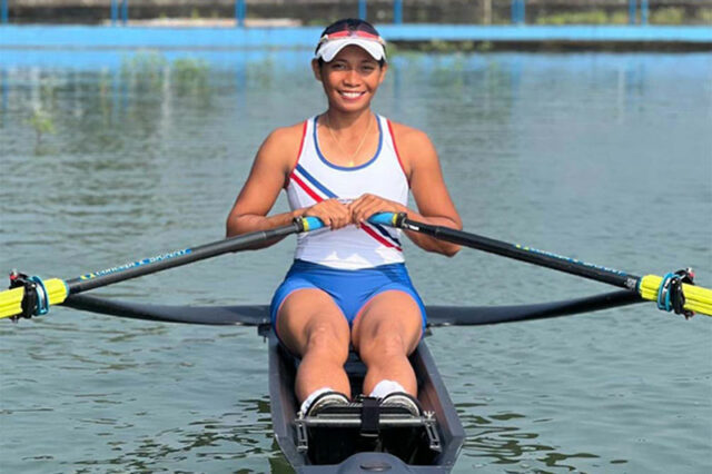 Joanie Delgaco misses single sculls rowing podium finish ...