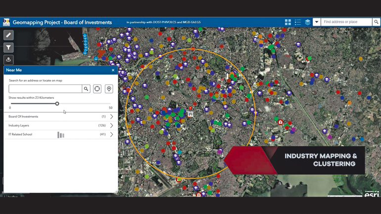 BOI launch of Industry and Investments Geomaps to aid data-driven decisions in PHL ...