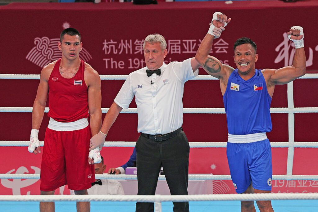 Marcial assured of bronze with knockout of Thai foe - BusinessWorld Online