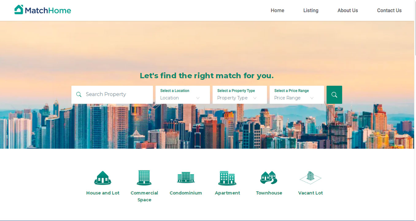 MatchHome offers simplified way to buy a home - BusinessWorld Online
