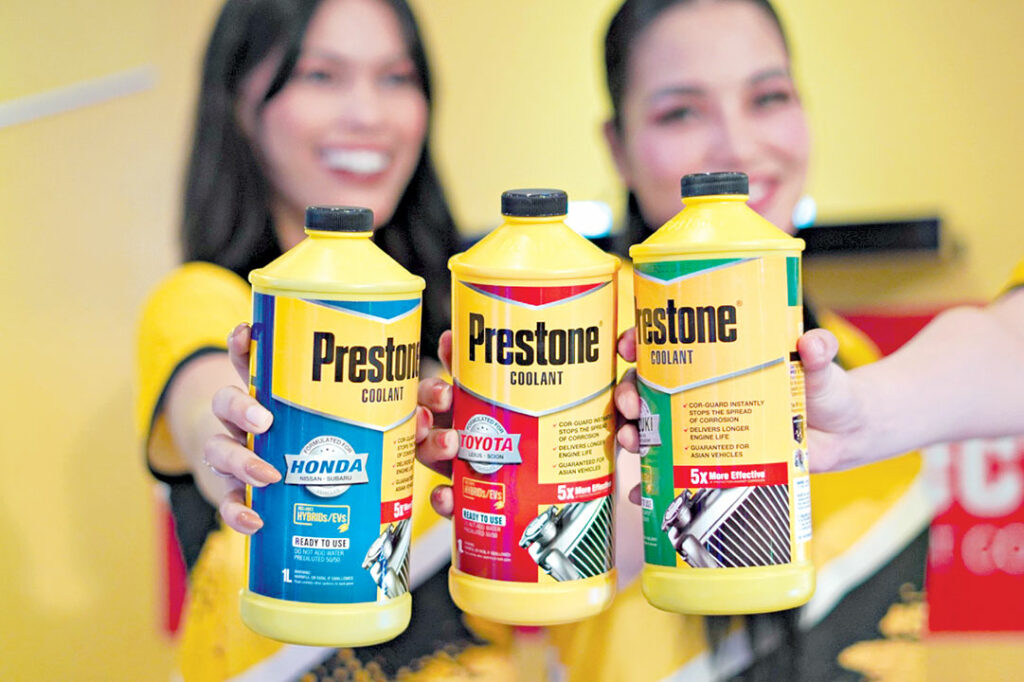 Prestone debuts Car-Specific Coolant line at Cebu Auto Show ...