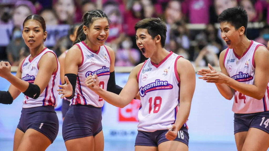 Siblings Creamline, Choco Mucho gun for PVL semis - BusinessWorld Online