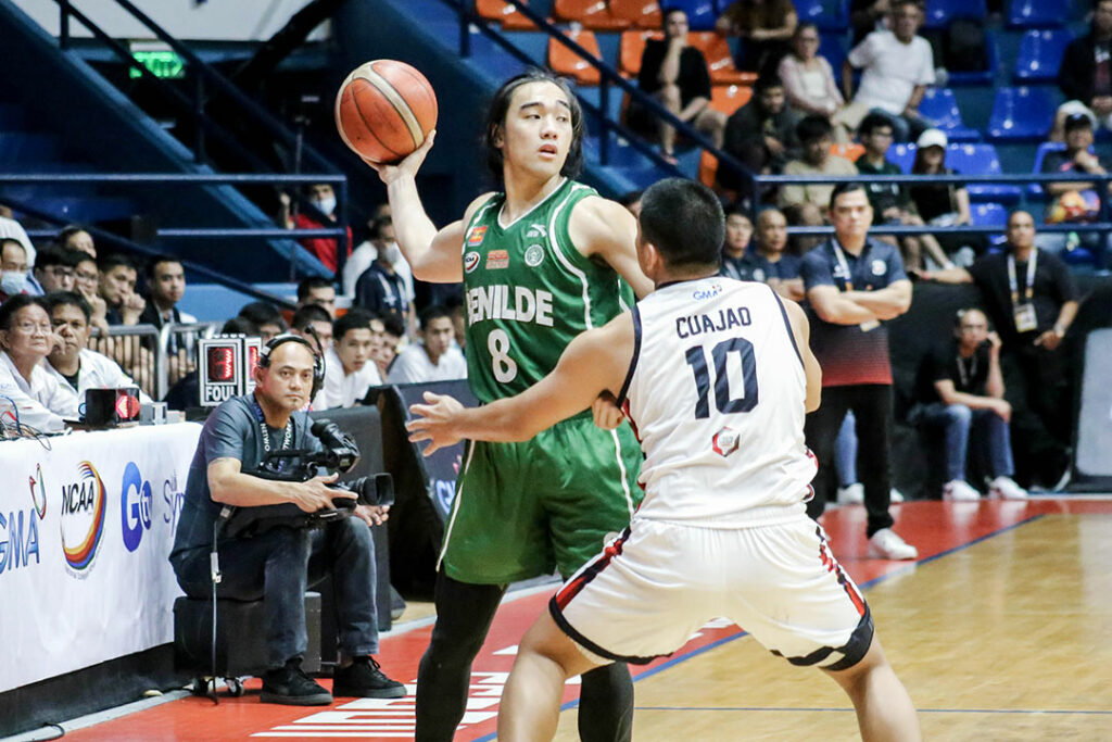 Oczon, Benilde close in on NCAA Season 99 Final 4 slot - BusinessWorld Online