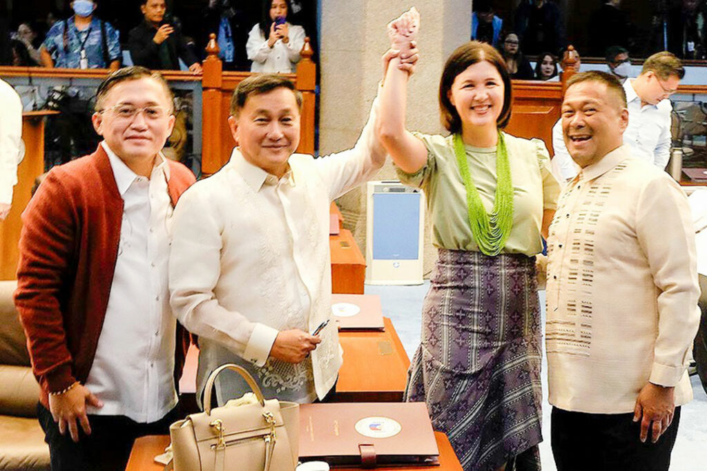 Blue Ribbon gets first lady chair - BusinessWorld Online