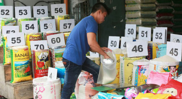 Well-milled rice prices average P56.90/kg in early March ...