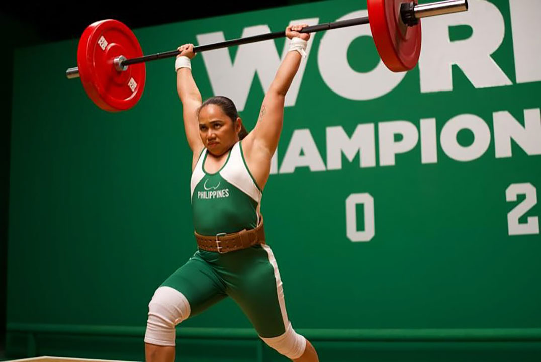 Legend Hidilyn Diaz inspires new weightlifters - BusinessWorld Online