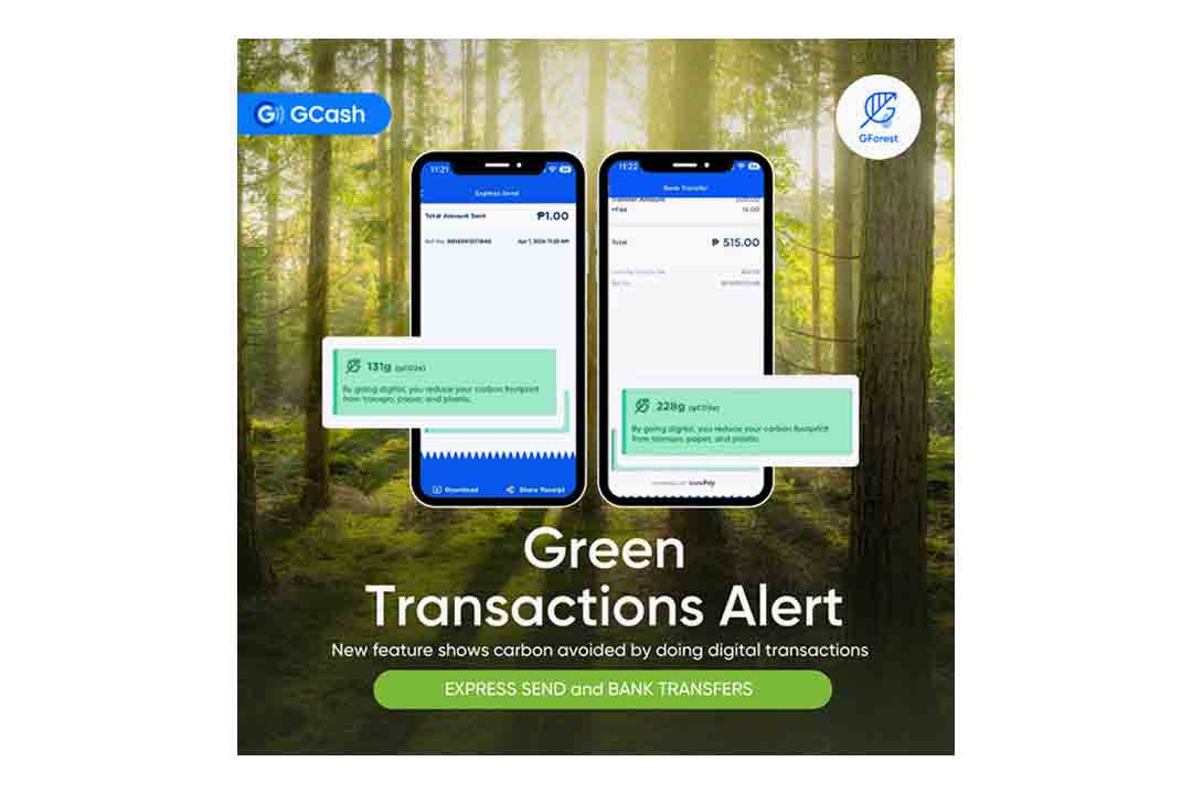 GCash launches Green Transaction Alerts - BusinessWorld Online