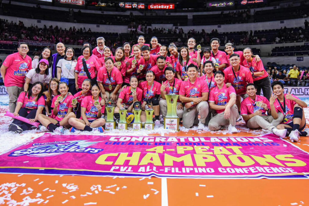 Creamline Cool Smashers PVL All-Filipino champions - BusinessWorld Online