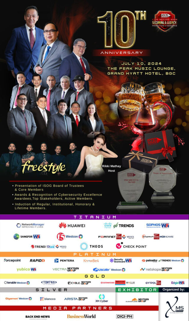 A decade of dedication: ISOG celebrates 10 years of securing PH ...