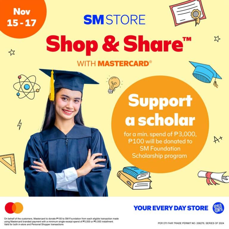 SM and Mastercard empower Ten Outstanding STEM Students (TOSS) with scholarship grants ...