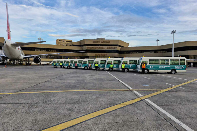 NNIC deploys 8 new NAIA shuttles - BusinessWorld Online