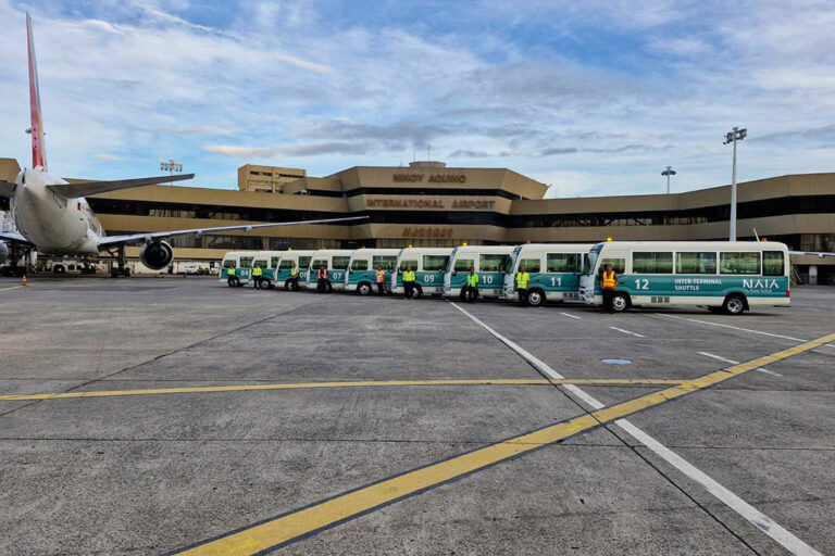 NNIC deploys 8 new NAIA shuttles - BusinessWorld Online