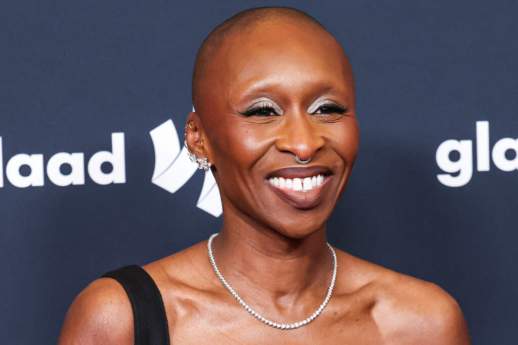 Singer Cynthia Erivo honored with GLAAD Award for LGBTQ+ advocacy ...
