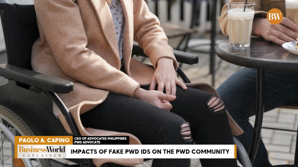 Impacts of fake PWD IDs on the PWD community - BusinessWorld Online