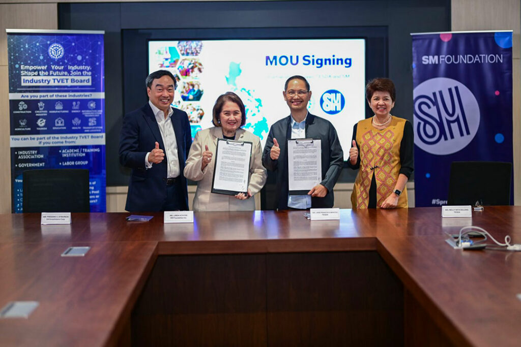 SM Foundation, TESDA partner to support workforce development ...