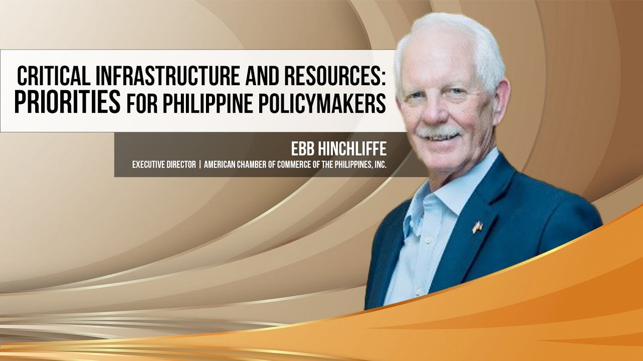 Critical infrastructure and resources: priorities for Philippine ...