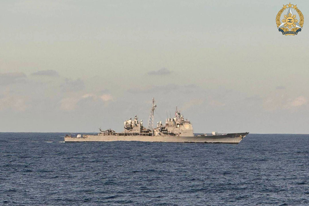 Philippines, US hold joint sail in disputed South China Sea shoal ...